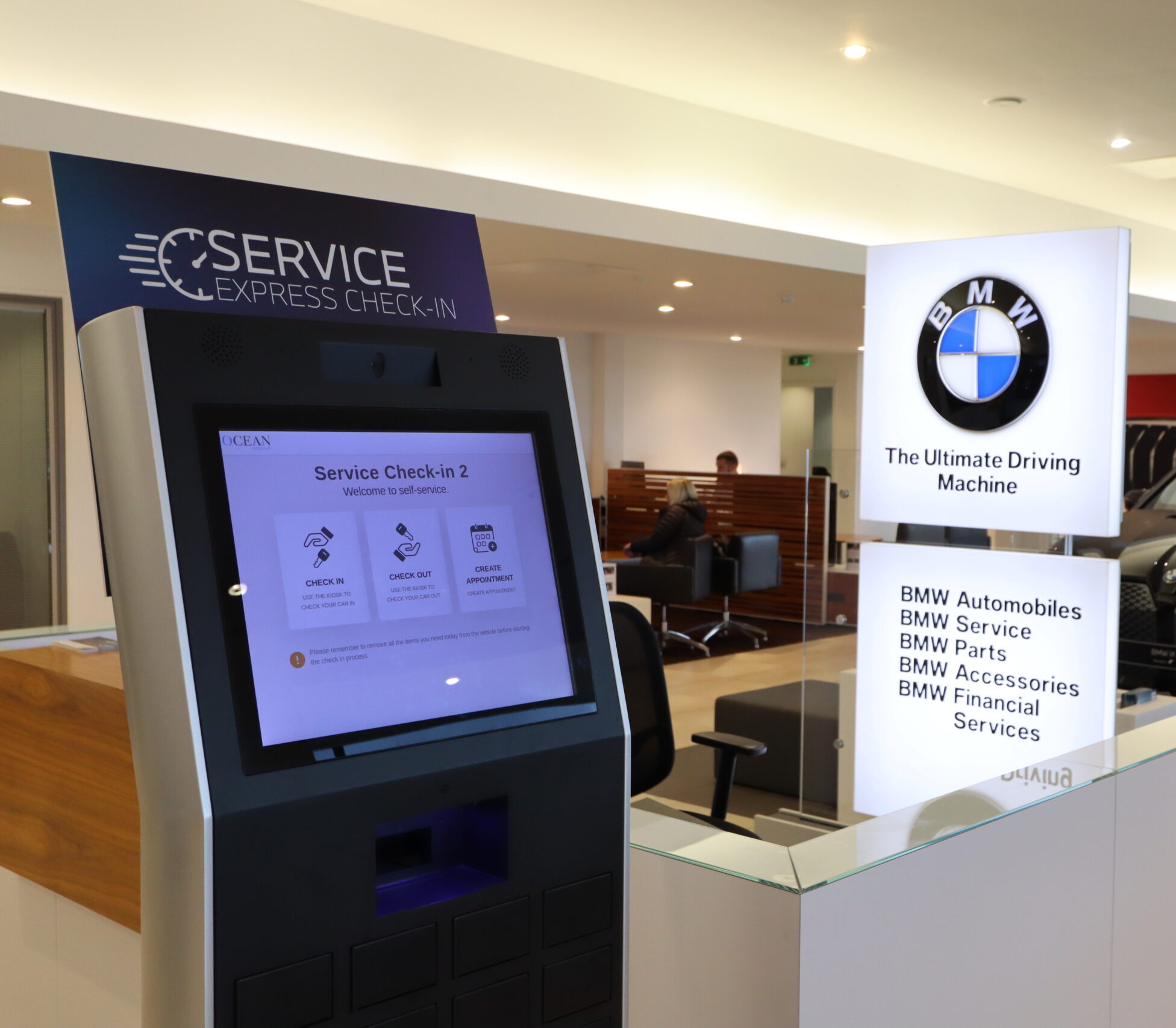 Ocean Service Express Check-In | Ocean Group